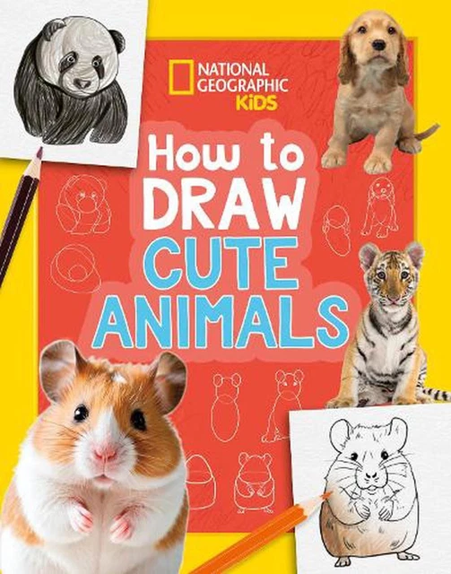 HOW TO DRAW Cute Animals: A Step-by-Step Learn to Draw Book for Kids Aged 6+ by £14.10 - PicClick UK