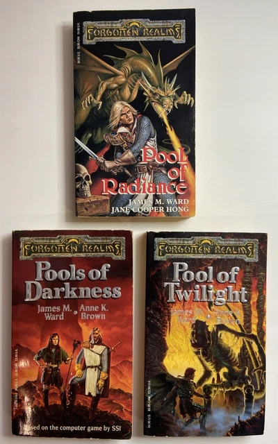 POOL OF RADIANCE, Pool of Darkness, Pools of Twilight: Novels ...