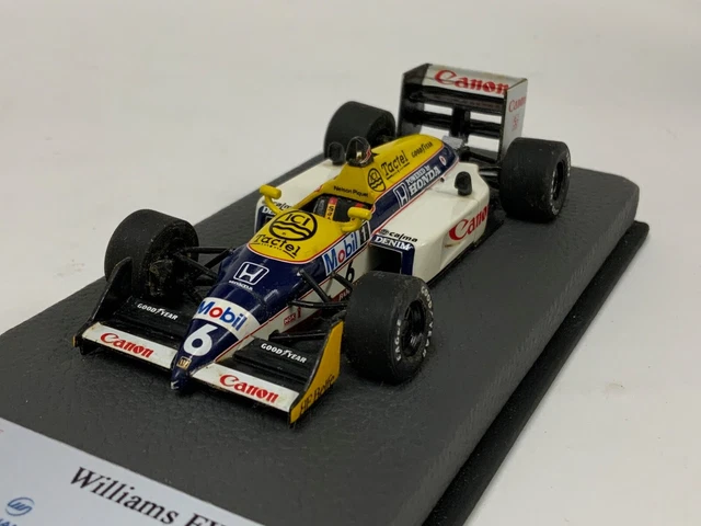 1/43 TAMEO MODÈLE Williams FW11 F1 1987 Nelson Piquet MG845 ...