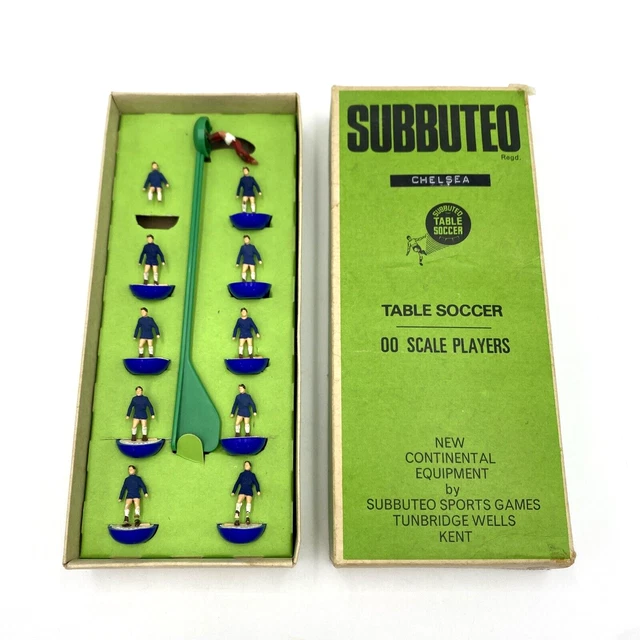 SUBBUTEO TABLE SOCCER OO Scale Players / Team 1960’s White Box Manchester United £24.55 ...