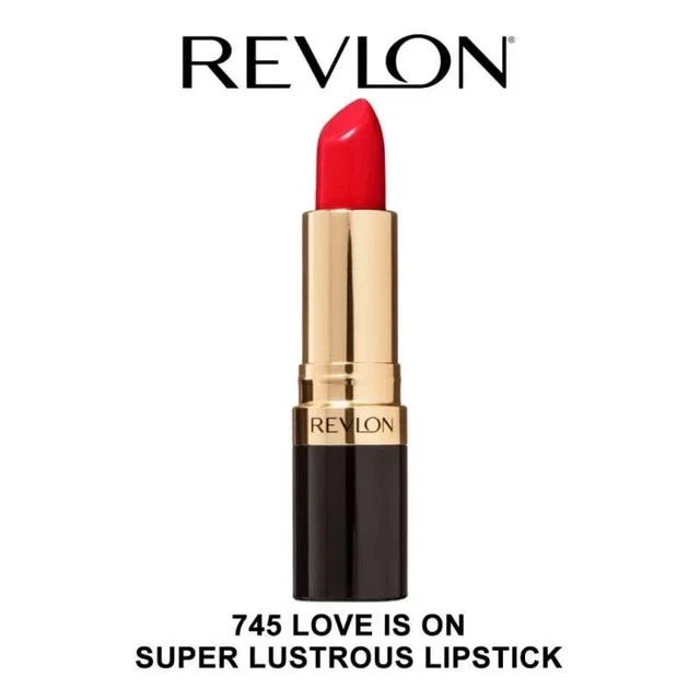 REVLON LIPSTICK ROUGE A Levres Super Lustrous Creme Hydratant 745 Love ...