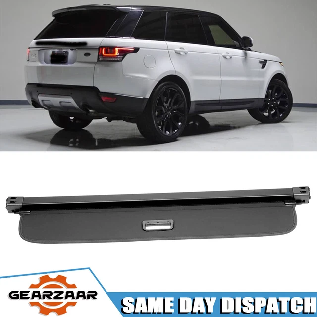 REAR PARCEL SHELF Boot Load Cover For Range Rover Sport L494 Black 2014 ...