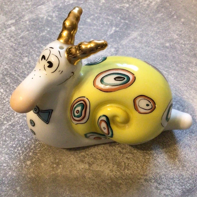 GOEBEL , Adam & Ziege Salzstreuer Killerschnecke Karl EUR 28,00 ...