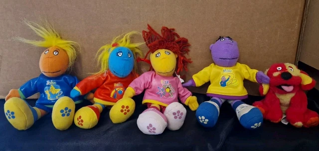 TWEENIES BELLA, MILO, Fizz, Jake & Doodles Plush Hasbro 2001 BBC ...
