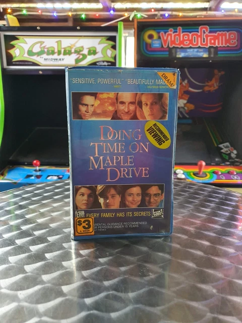 DOING TIME ON Maple Drive - VHS Video Tape - Big Box Ex Rental ...