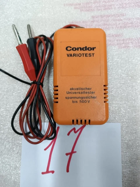 CONDOR VARIOTEST AKUSTISCHER Universaltester spanungssicher bis 500 V ...