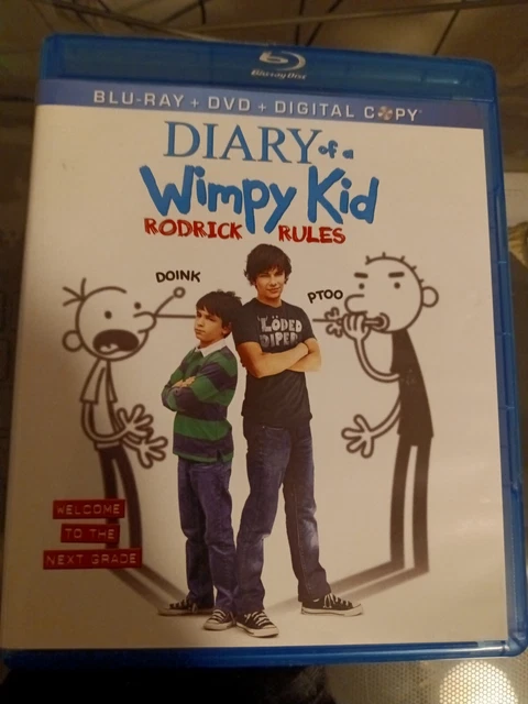 DIARY OF A Wimpy Kid: Rodrick Rules (Blu-ray/DVD, 2011, 3-Disc Set ...