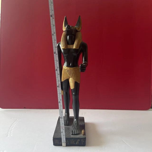 ANUBIS ANCIENT EGYPTIAN Jackal God of the Underworld Statue Toscano 9 ...