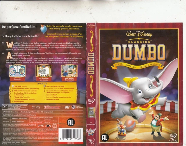 DUMBO-1941-WALT DISNEY CLASSICS-MOVIE WD:C-DVD $24.95 - PicClick AU