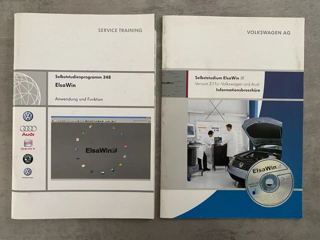 AUDI VW SELBSTSTUDIENPROGRAMM SSP 348 Elsa + Informationsbroschüre EUR 9,99 - PicClick DE