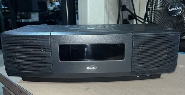 BOSTON MICRO MUSIC System CD Aux Am/Fm Alarm Clock Stereo $71.97 - PicClick