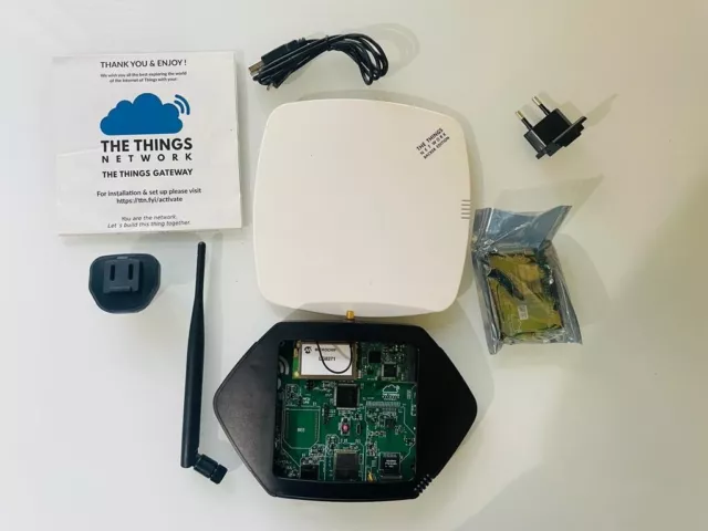 THE THINGS GATEWAY TTN-001-868-1.0 IoT LoRaWAN 868MHz network Gateway ...