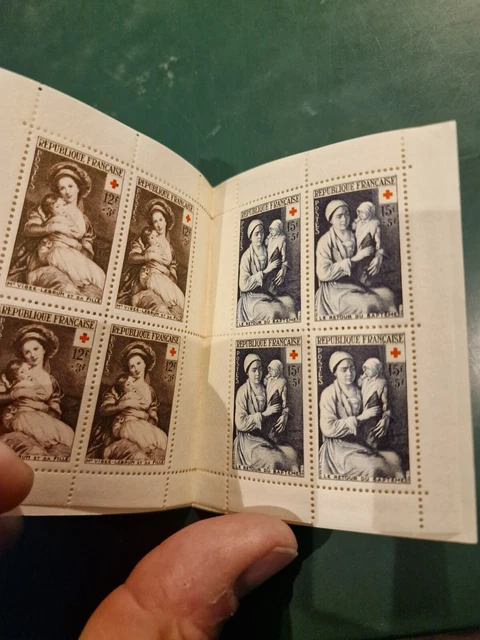 TIMBRES FRANCE CARNET Croix Rouge de 1953**. TTB. EUR 10,50 - PicClick FR
