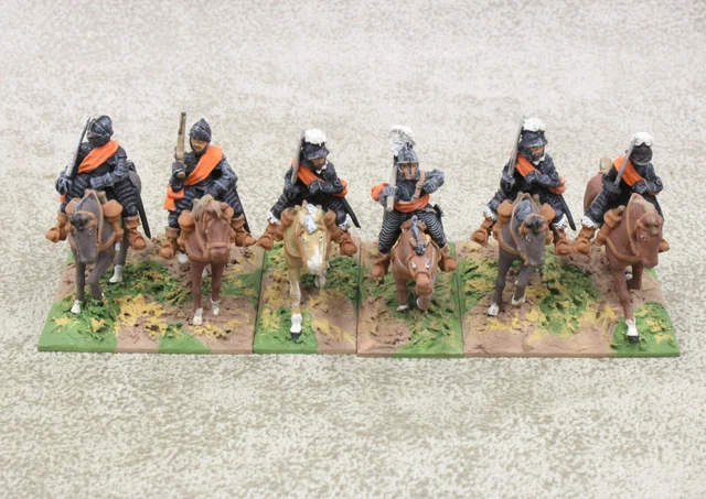 28MM ECW CAVALRY x6 Painted English Civil War Bicorne Miniatures 24755 ...