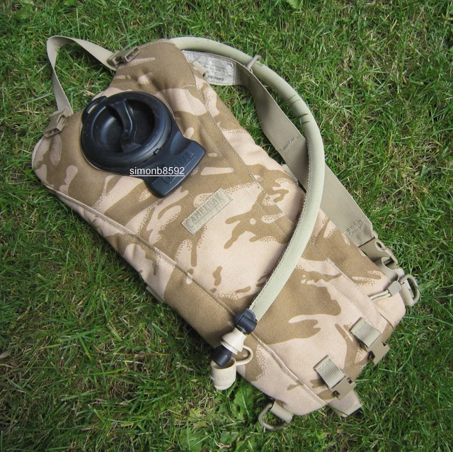 GB BRITISH ARMY Superávit Edición Desierto Dpm Camelbak 3L Hidratación Paquete, EUR 34,54 ...