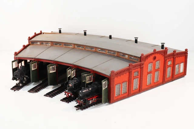 ARNOLD RAPIDO N Rotonde Dépôt 5 Locomotives 10 Battants porte mobiles 0854 Boite EUR 59,00 ...