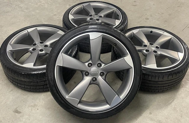 20” GENUINE AUDI A6 Rotor Arm Alloy Wheels A4 S4 A5 S5 S6 A7 S7 S3 ...