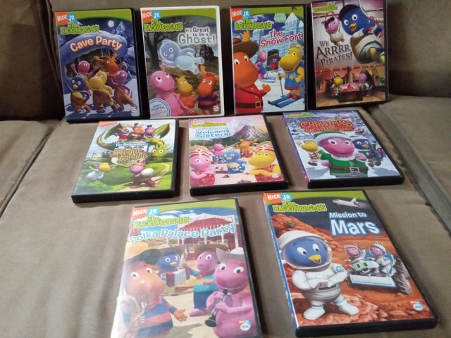 NICKELODEON / NICK Jr, The Backyardigans DVD Lot of 9 used, Kids TV ...