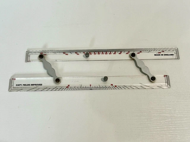 MARINE RULER PARALLEL Ruler Nautical Charts Parallel Ruler Mapping ...