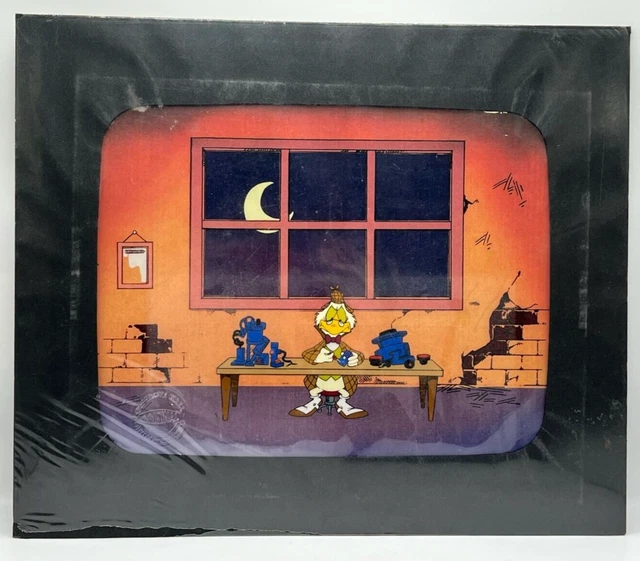 ORIGINAL 1991 COUNT Duckula Animation Cel | Hand-Painted Production Art ...