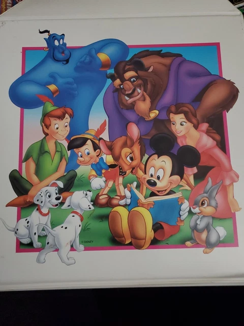 VNT WALT DISNEY Read Along Storyteller 6 Cassettes & 10 Book Set and ...