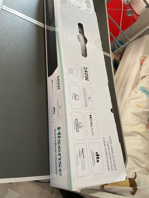HISENSE HS2000 2.1 Compact Sound Bar with DTS Virtual:X £51.03 ...
