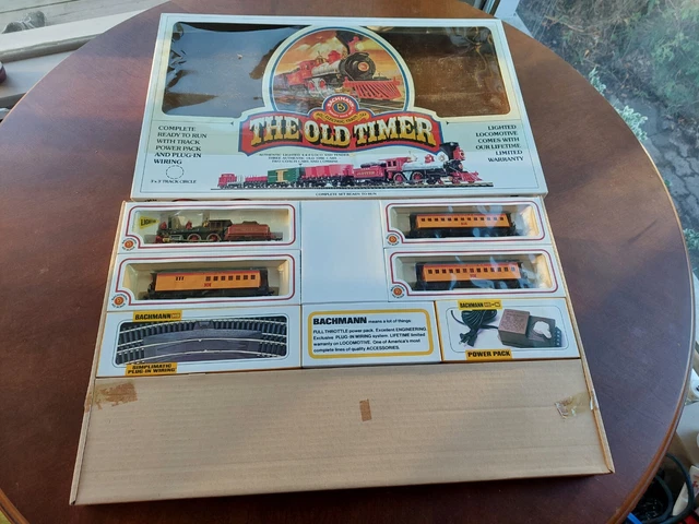 BACHMANN THE OLD Timer Ho Scale Electric Train Set *New In Box ...