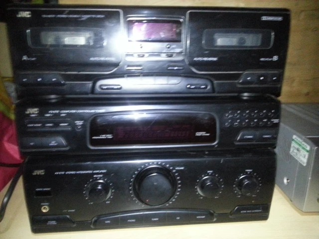 JVC STACK SYSTEM Td-We78 Cassette Deck Fx-E78 Tuner Ax-E78 Amplifier £ ...