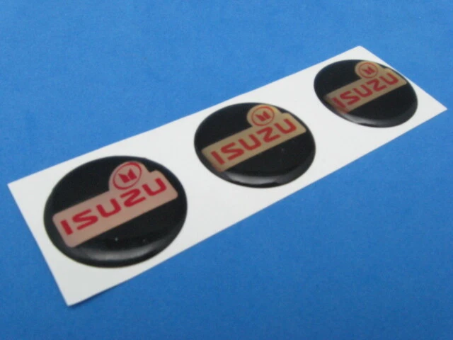 ISUZU LOGO DOMED Decal Emblem Sticker Set Of Three #119 £14.12 ...