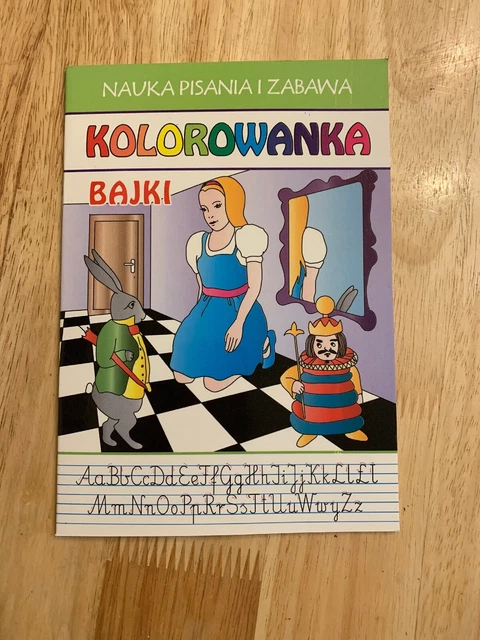 Zabawa I Naklejki Kolorowanka Wr Ki Po Polsku Polska Ksiazeczka