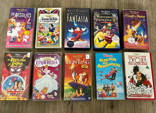DISNEY VHS VIDEO Bundle X 10 £9.99 - PicClick UK