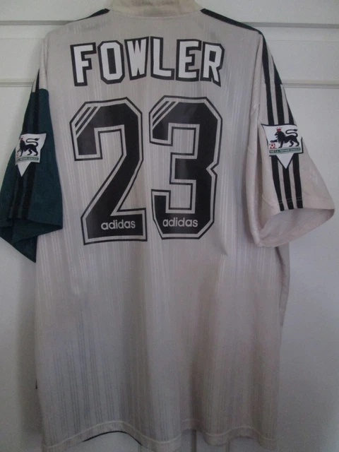 FOWLER 23 LIVERPOOL 1993-1995 Home Football Shirt Size XXL /58408 £229. ...