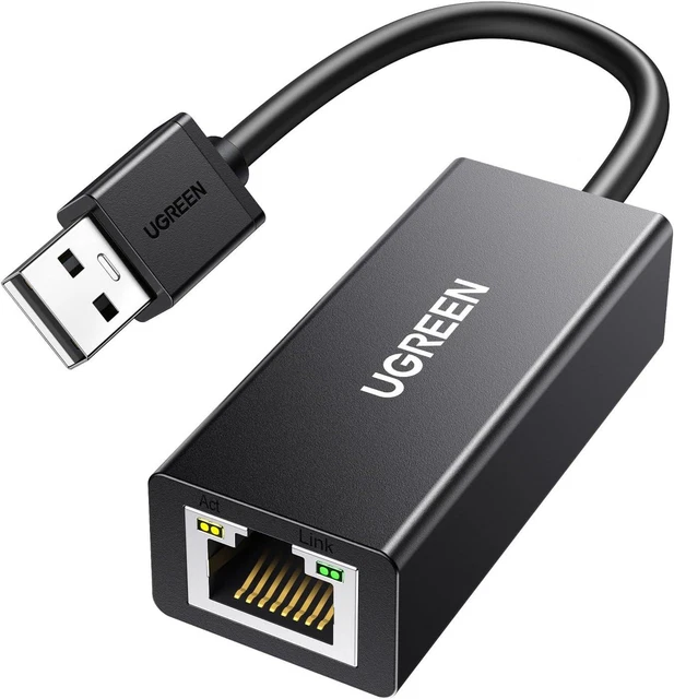 UGREEN USB TO Ethernet Adapter, RJ45 Wired LAN Adapter, USB 2.0 Network ...