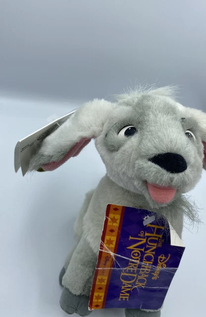 NEW 90'S DISNEY Store Sitting Djali Plush Hunchback Movie 8" Tags ...