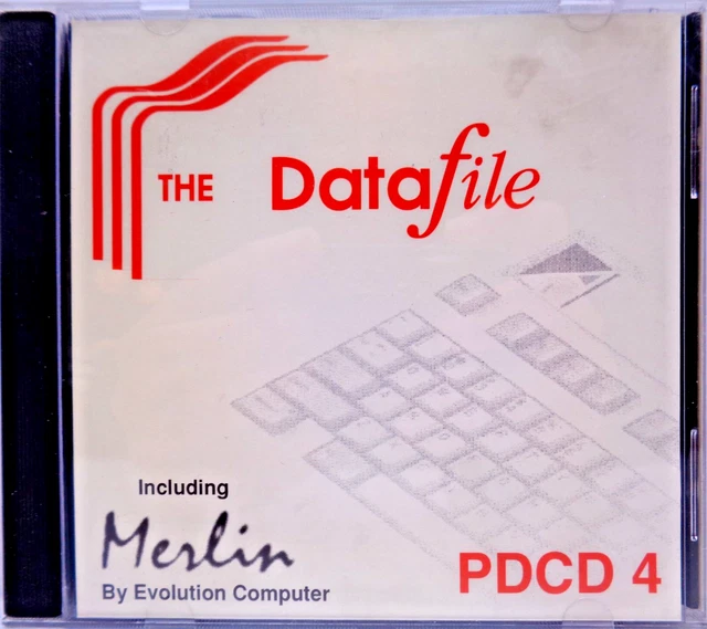 ACORN ARCHIMEDES -- The Datafile Pdcd4 (Evolution - Cd-Rom + Disk) EUR ...