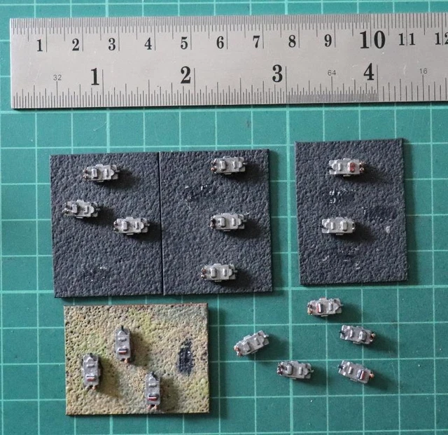 MODELLI BRIGATA TERRA Ferrata Germania Volker Pistola Aggeggio Carri ...