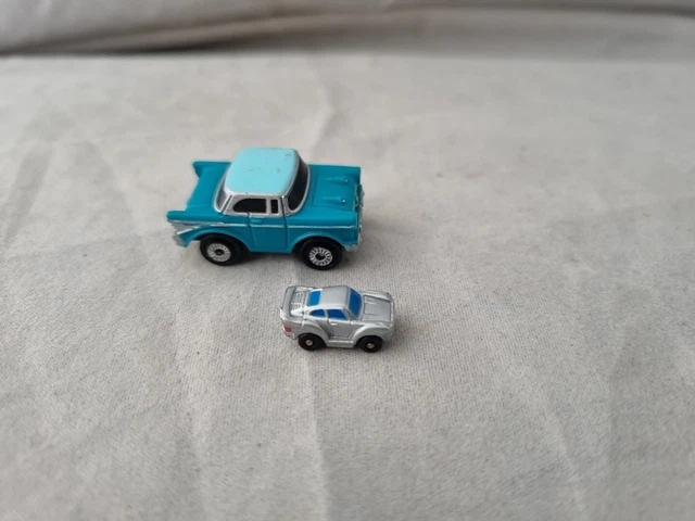 MICRO MACHINES GALOOB Insiders Chevy '57 Bel Air Blue Vintage anni '80 ...