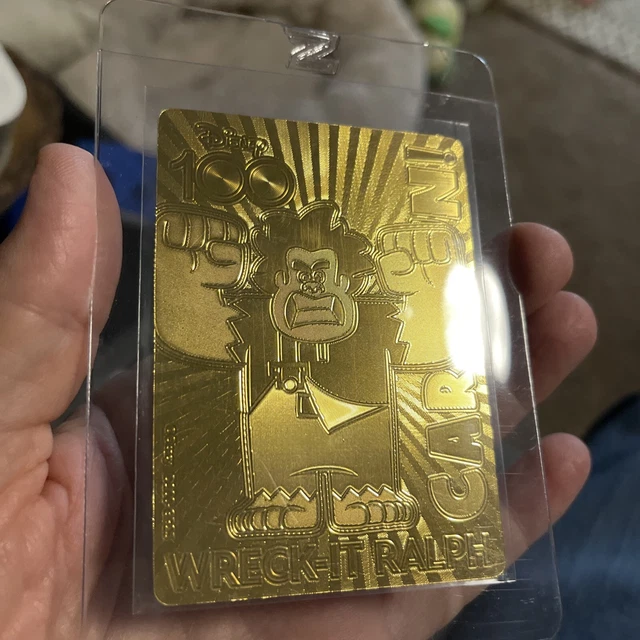 2023 DISNEY 100 Years Of Wonder Card Fun! #021/100 Art Golden Wreck-It ...