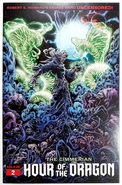 THE CIMMERIAN HOUR of the Dragon #2C (2021) Ablaze Comics $6.95 - PicClick