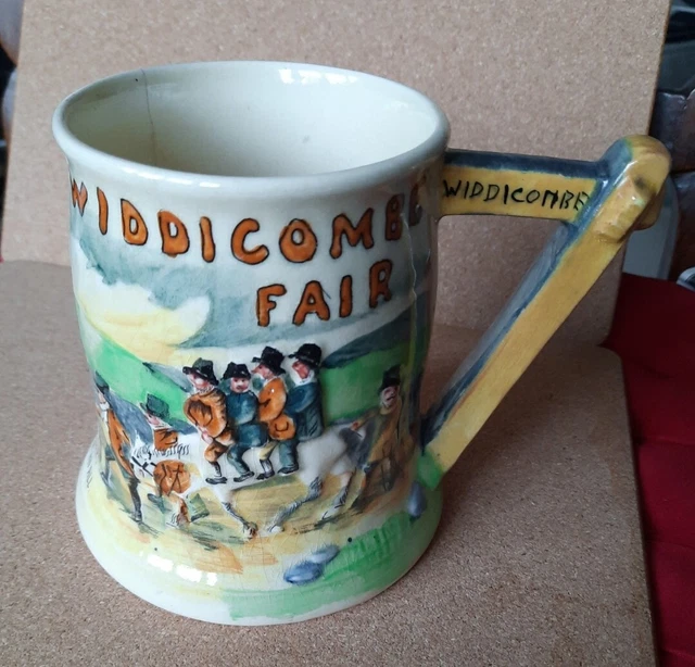 WIDDICOMBE FAIR TANKARD Mug Crown Devon Fieldings England 804874 £4.00 ...