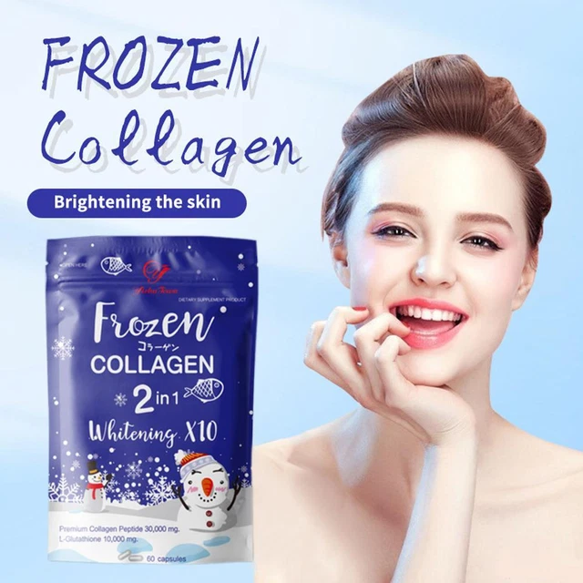 FROZEN COLLAGEN & Frozen Detox & Lazel Gluta Pure 60 Tablets £7.31 ...