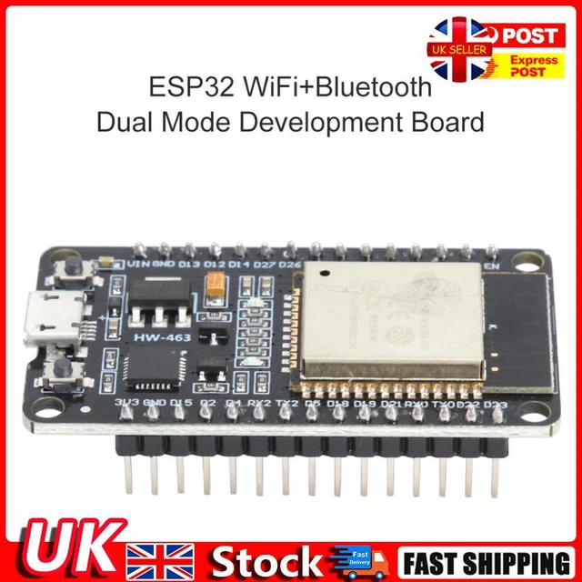 Esp 32s Esp Wroom 32 Esp32 Bluetooth Compatible Wifi Dual Core Cpu Development B £15 29