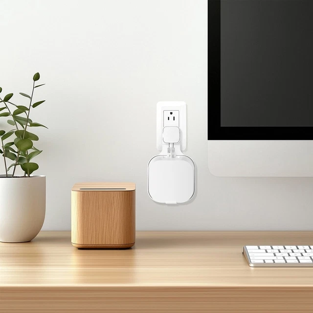 REMOVABLE ABS WALL Mount Kit for EERO 7 Space Efficient Cable Organizer ...