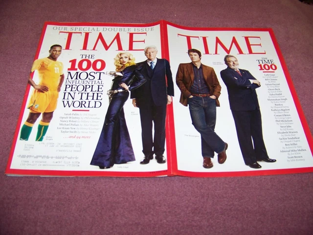 THE 100 MOST Influential People In The World Time Magazine 2010 EUR 15 ...