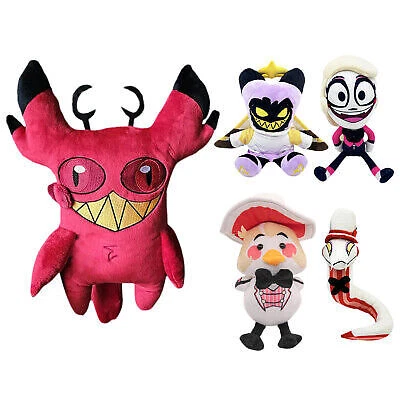 HAZBIN HOTEL ALASTOR Cursed Cat Charlie Lucifer Ada Plush Stuffed ...