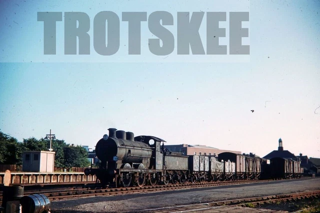 35MM SLIDE BR British Railway Steam Loco 32551 Class C2X Bromley 1958 ...