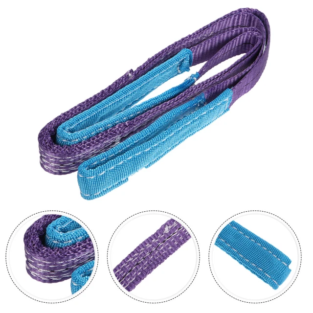 HEAVY CARGO FASTENING Strap Rigging Straps Flat Sling Flexible Tight ...