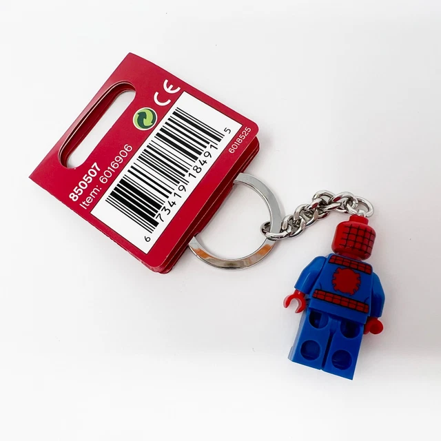 LEGO SPIDER-MAN MARVEL Super Heroes Keyring Keychain 850507 Brand New ...