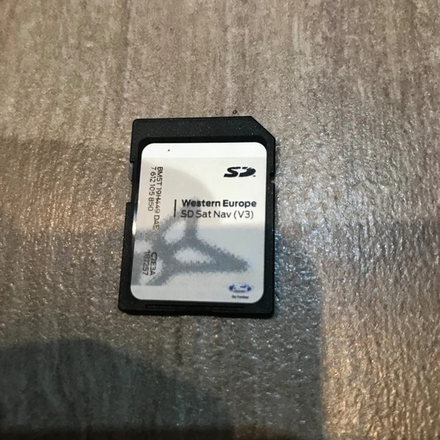 FORD MFD SONY SD Card Kuga Focus Fiesta Sat Nav Map V3 BM5T-19H44-DAB ...