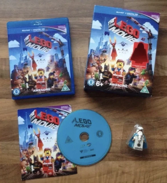 THE LEGO MOVIE - Limited Edition Bluray Box Set Including Mini Figure ...